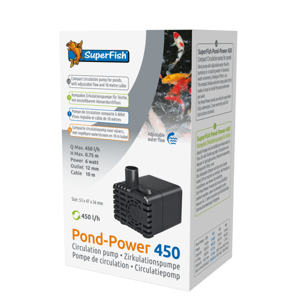 Superfish Pond-Power 450 - AquastoreXL