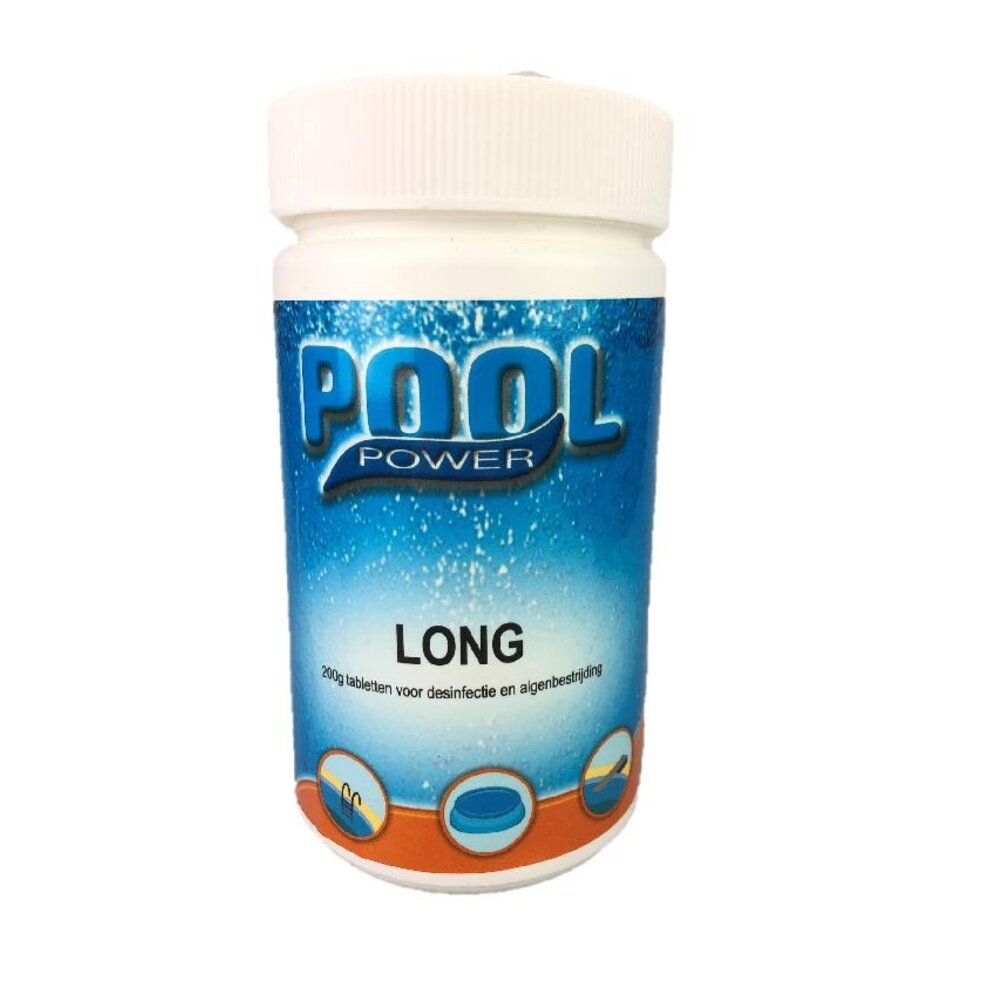 Pool Power Long 200g 1kg - AquastoreXL