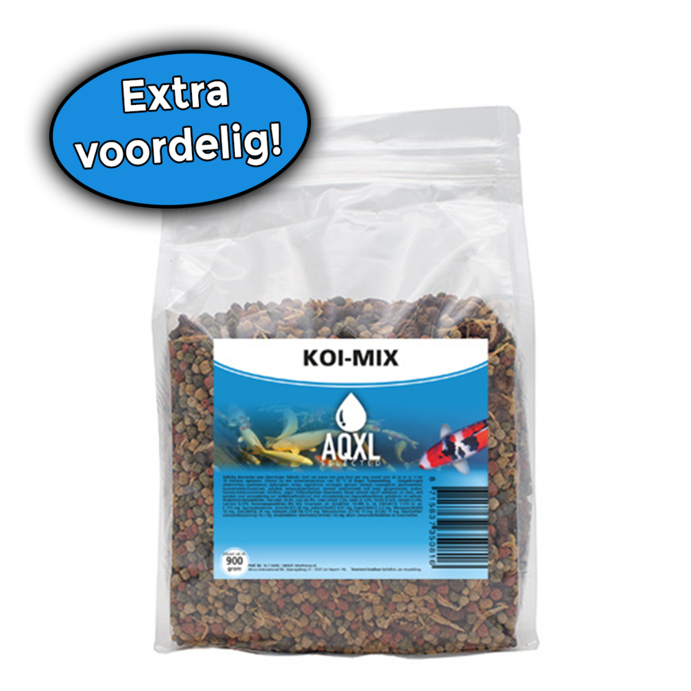 AQXL Selected Koi Mix koivoer 900g | Vijver - AquastoreXL