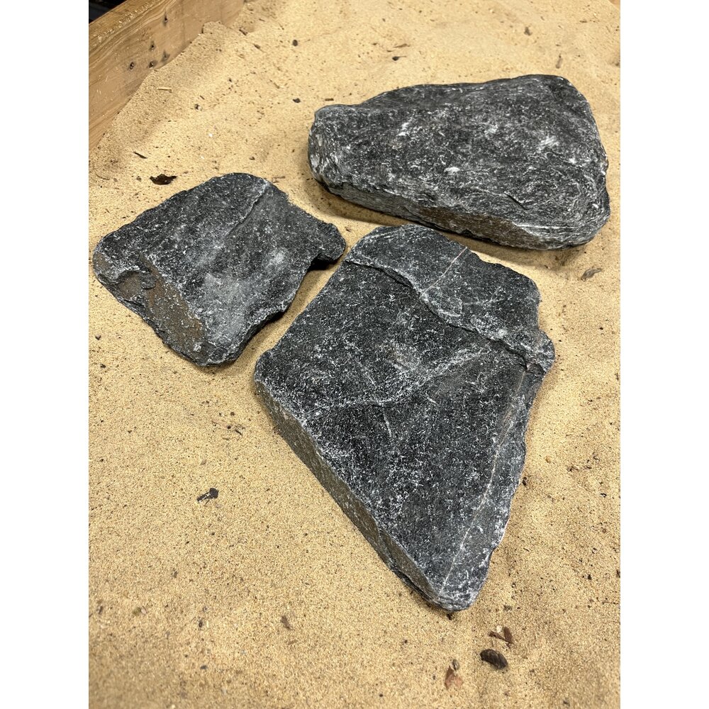 AQXL selected A Steenbundel Black Flat River 3 stuks | Hardscaping ...
