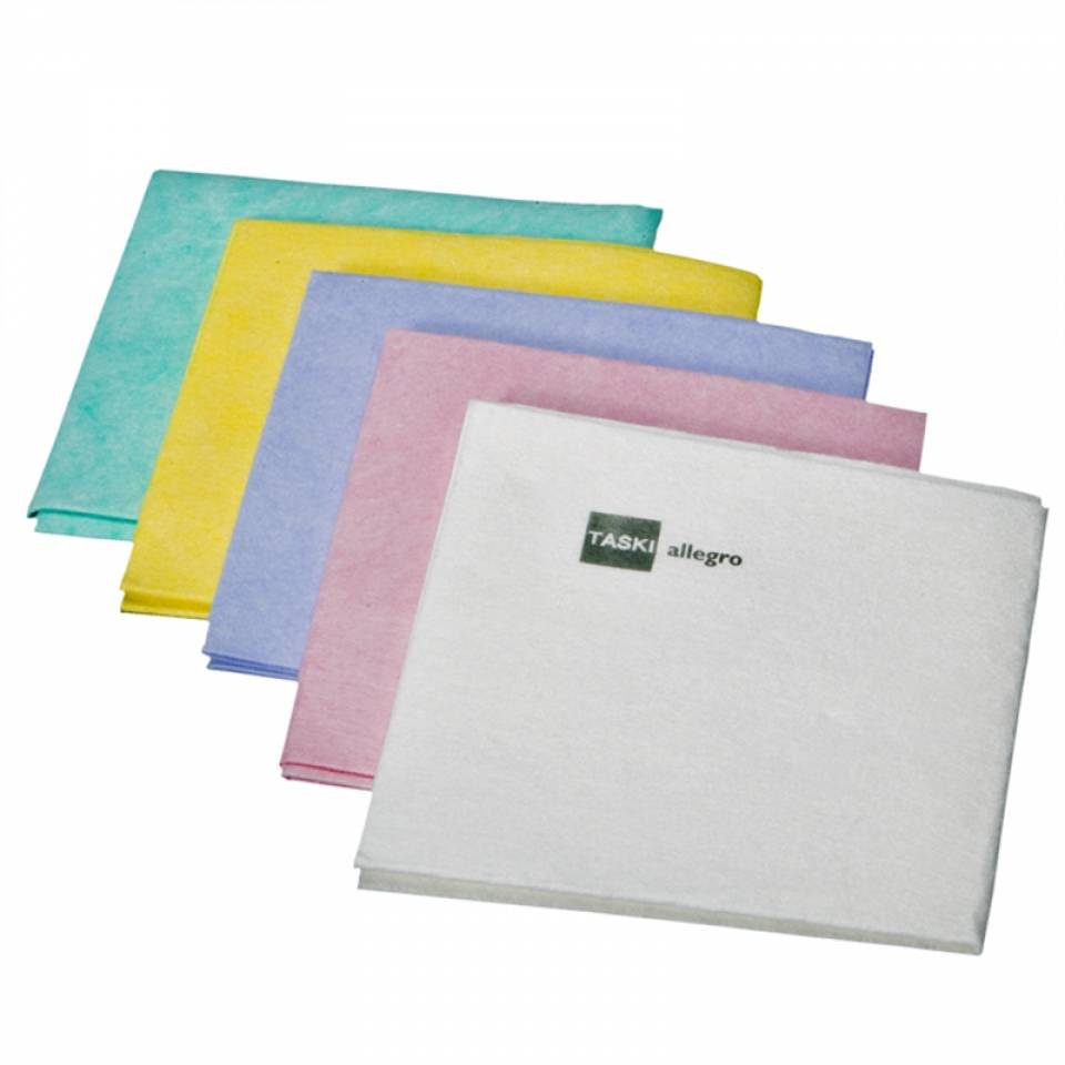 TASKI Allegro Medium - wit - 100 stuks - Schoonmaakdiscount.nl