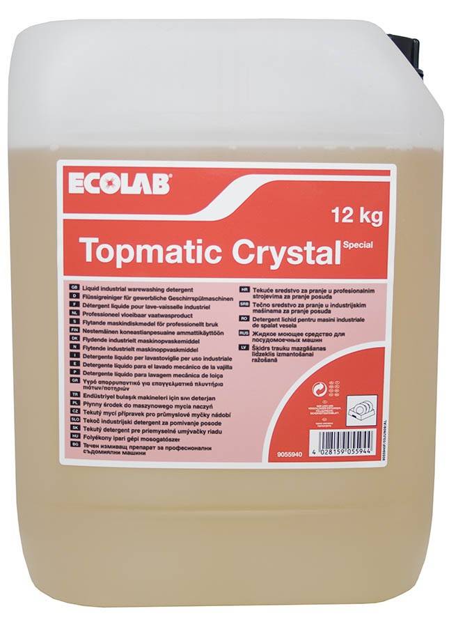 TOPMATIC CRYSTAL SPECIAL 12KG - Schoonmaakdiscount.nl