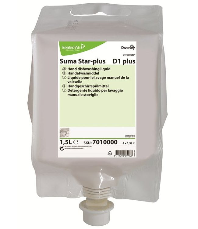Suma Star D1 Plus - Divermite pouch 1,5 L - Schoonmaakdiscount.nl