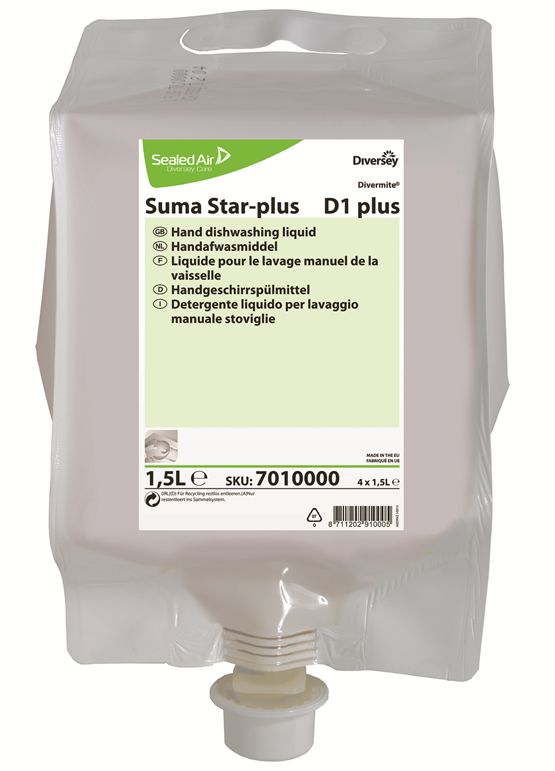 Suma Star D1 Plus - Divermite pouch 1,5 L - Schoonmaakdiscount.nl