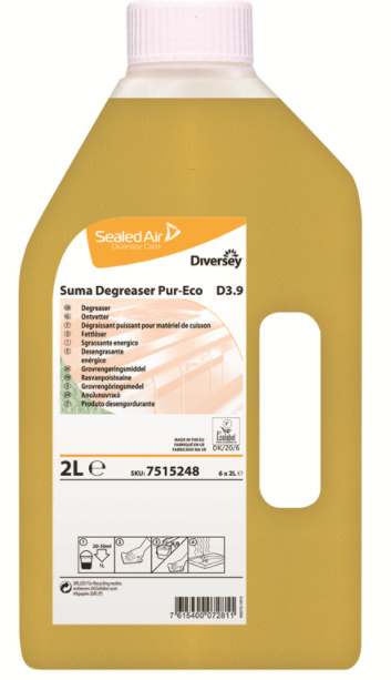 Suma Degreaser Pur-Eco D3.9 2L - Schoonmaakdiscount.nl
