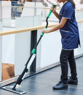 Unger erGO! Clean Velcro Mop set PRO - Schoonmaakdiscount.nl