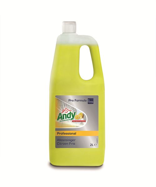 Andy Pro Formula Allesreiniger Citroen Fris 2 L - Schoonmaakdiscount.nl