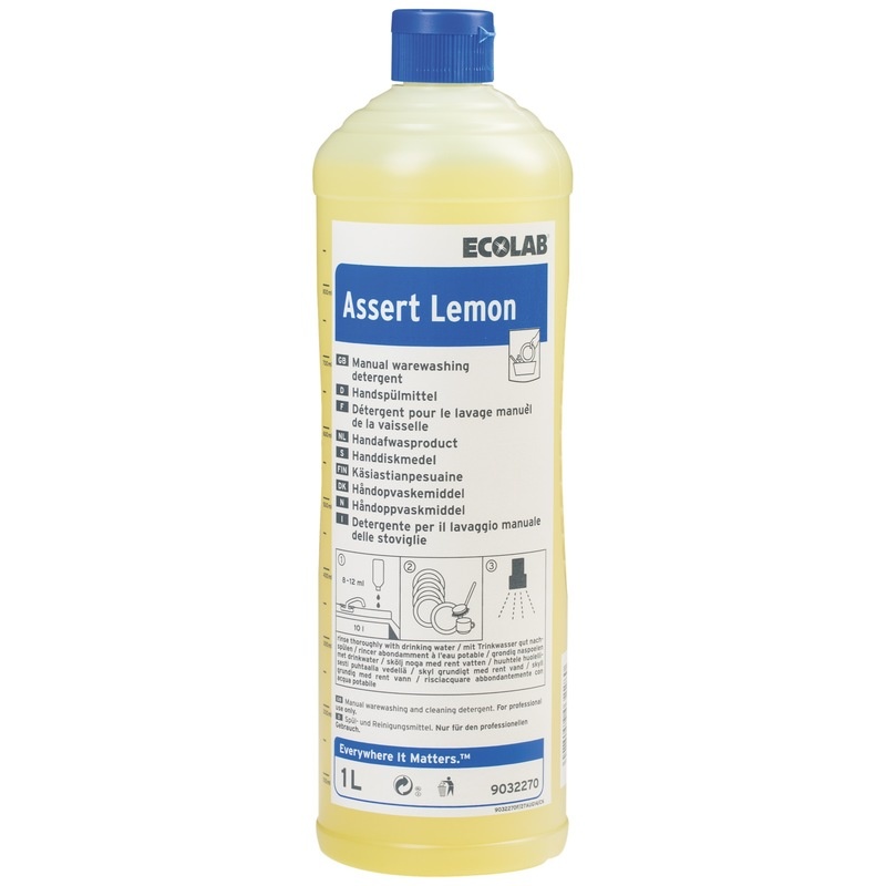 Ecolab Assert Lemon 6x1liter - Schoonmaakdiscount.nl