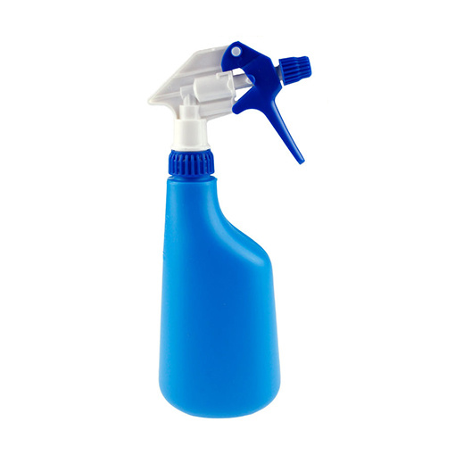 Sprayflacon 600ml - blauw - Schoonmaakdiscount.nl