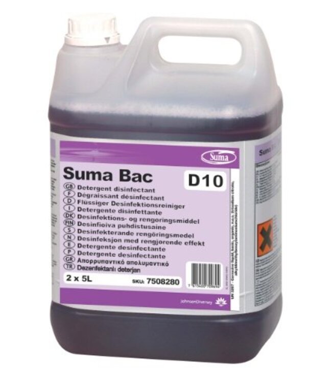 Suma Bac D10 - can 5L - Schoonmaakdiscount.nl