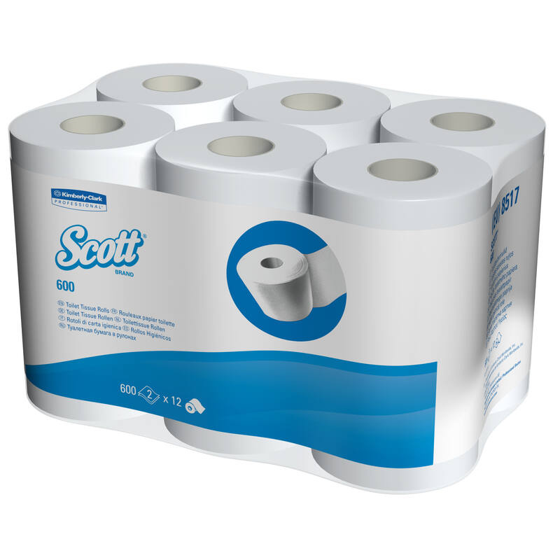 Scott® ESSENTIAL™ Toilettissue - Standaard / Wit - Schoonmaakdiscount.nl
