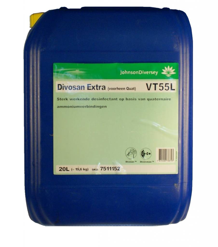 DI Divosan Extra VT55L 20L NL - Schoonmaakdiscount.nl