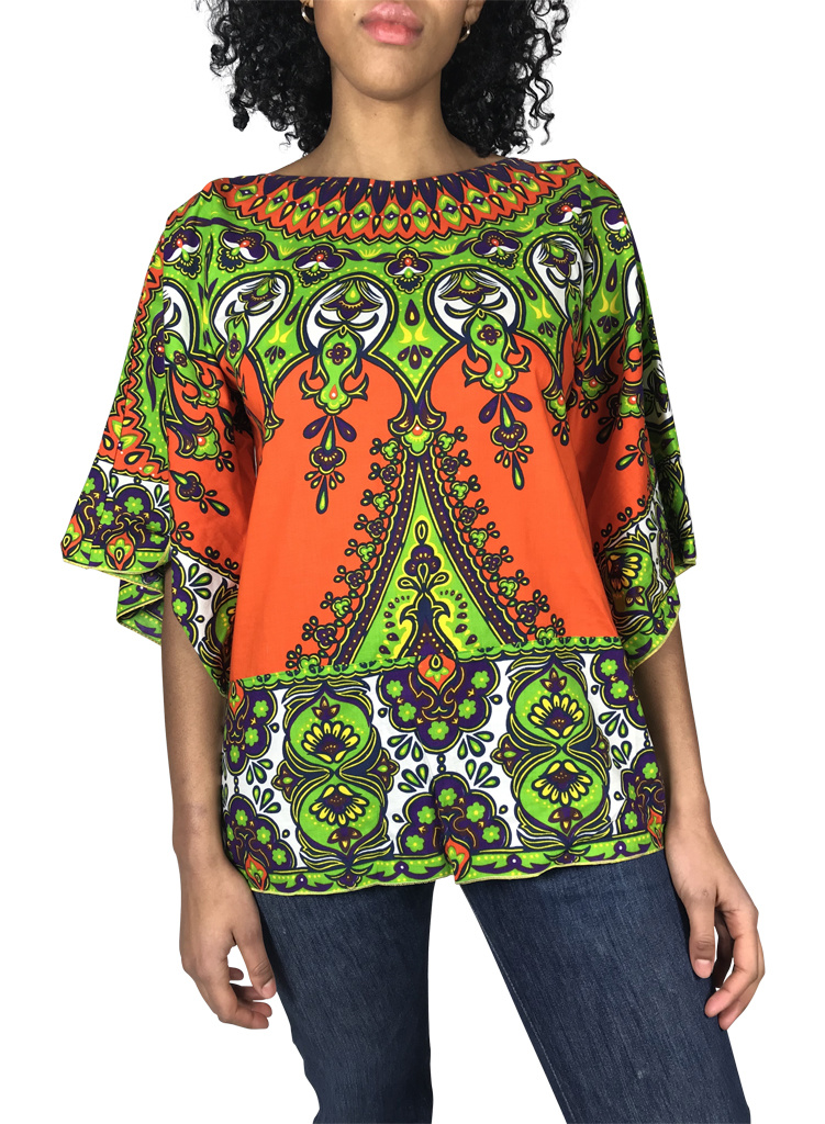 Vintage Tops: Ethnic Blouses - ReRags Vintage Clothing Wholesale