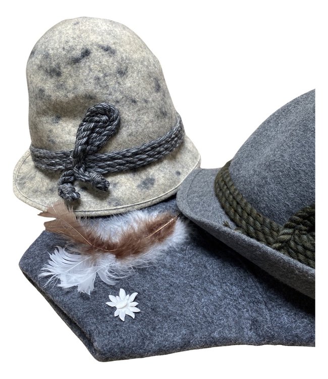 Vintage Hats: Tyrolean Hats - ReRags Vintage Clothing Wholesale