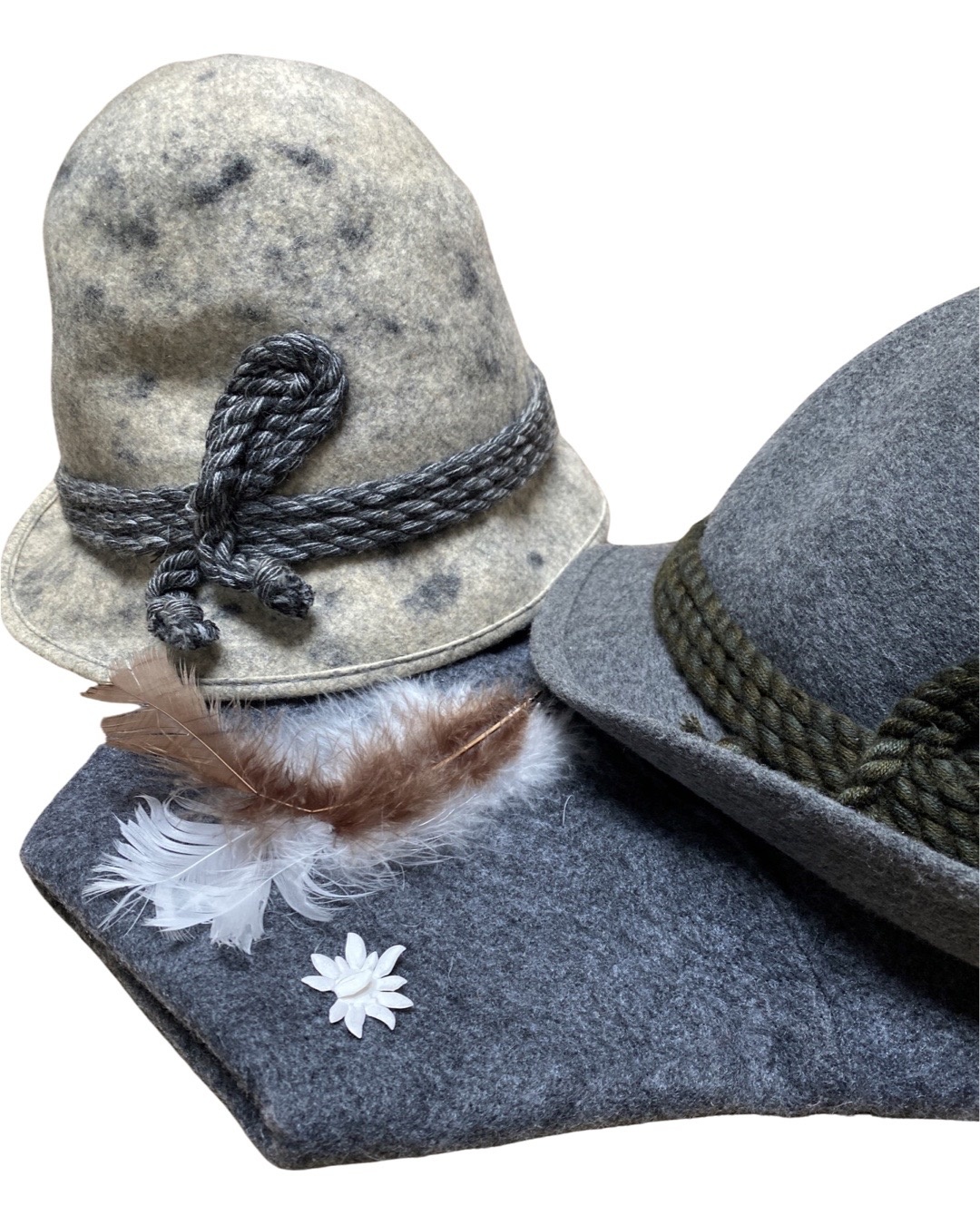 Vintage Hats: Tyrolean Hats - ReRags Vintage Clothing Wholesale