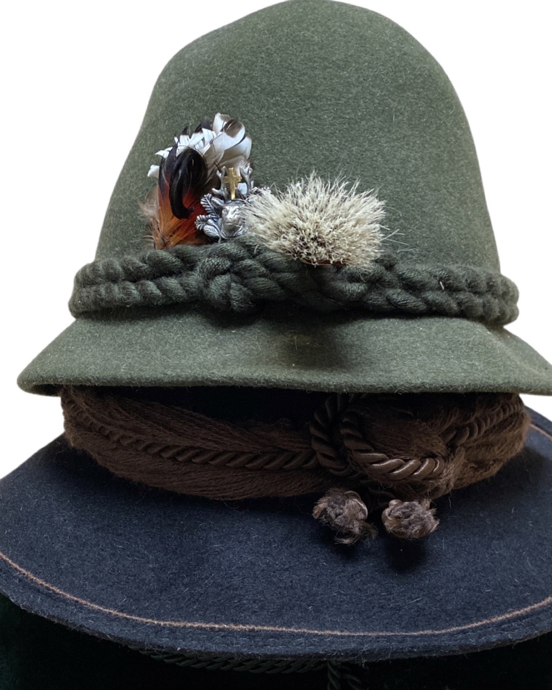 Vintage Hats: Tyrolean Hats - ReRags Vintage Clothing Wholesale