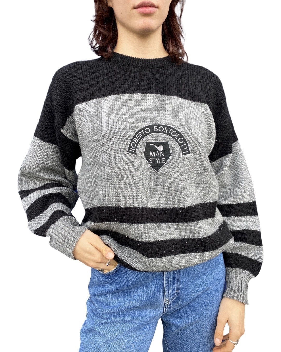 Vintage Knitwear: Application Jumpers / Cardigans Men - ReRags Vintage ...