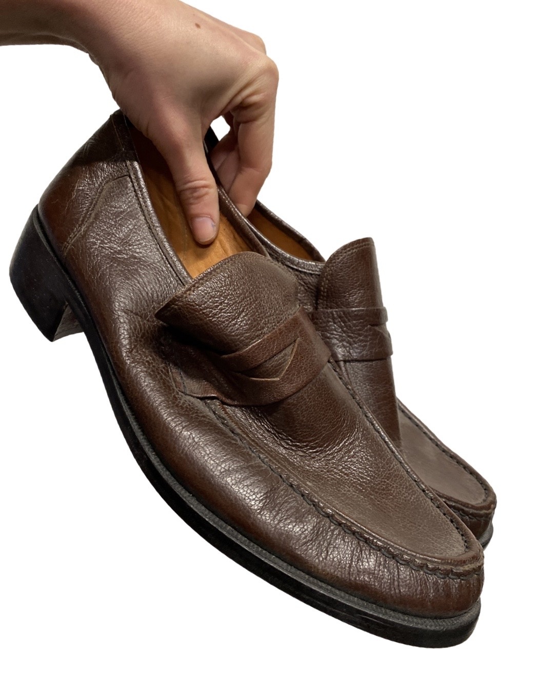 Vintage Shoes: Leather Men Shoe Mix - ReRags Vintage Clothing Wholesale