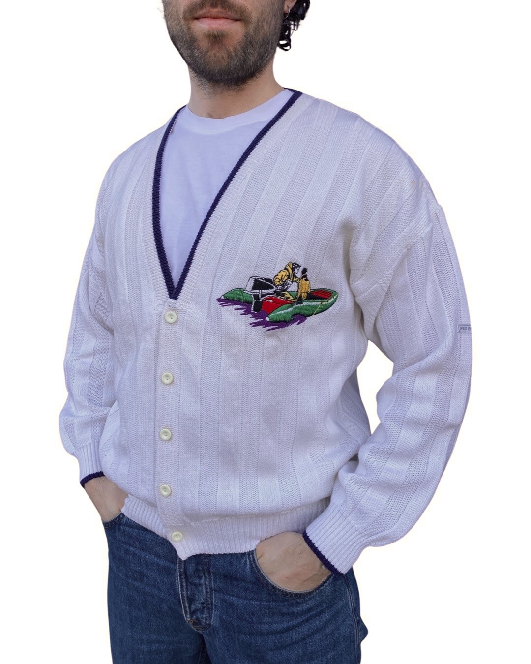 Vintage Knitwear: Application Jumpers / Cardigans Men - ReRags Vintage ...