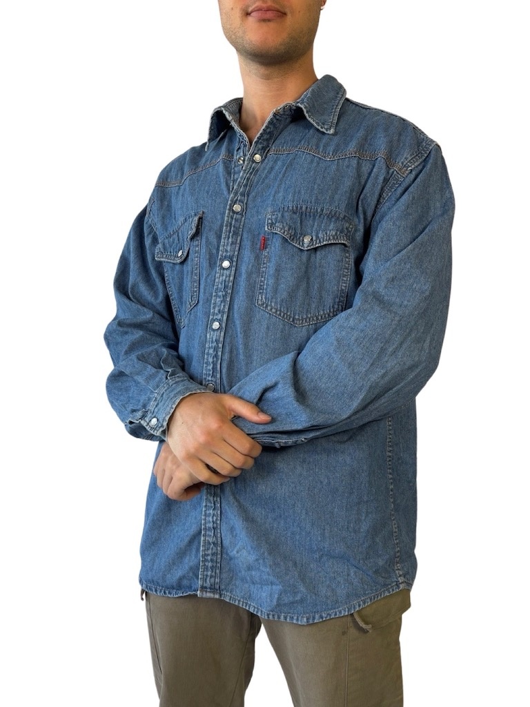 Vintage Shirts: Denim Shirts - ReRags Vintage Clothing Wholesale