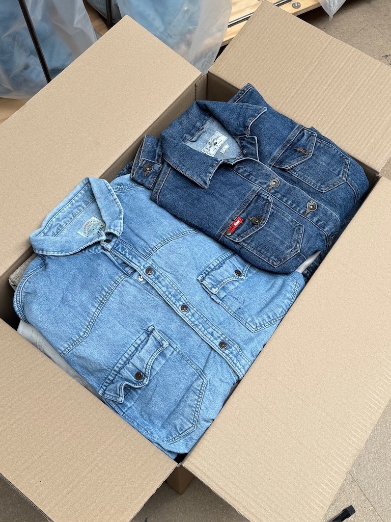 Curated Vintage Box: Denim Mix (40kg) - ReRags Vintage Clothing Wholesale