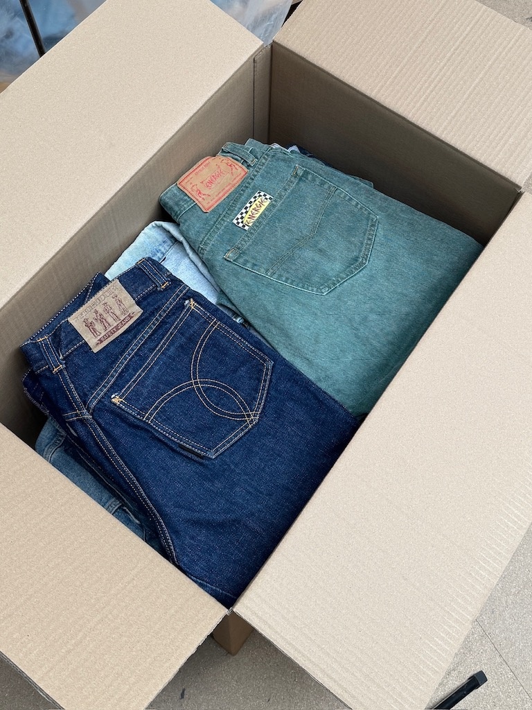 Curated Vintage Box: Denim Mix (40kg) - ReRags Vintage Clothing Wholesale