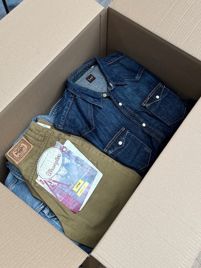 Curated Vintage Box: Denim Mix (40kg) - ReRags Vintage Clothing Wholesale
