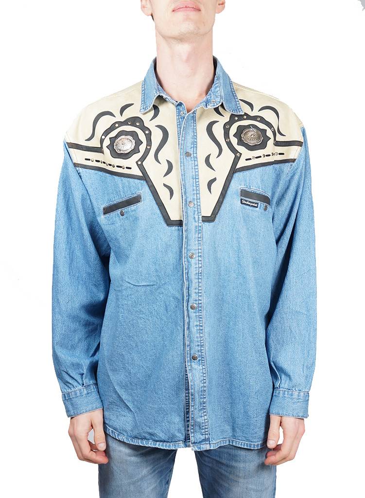 Chemises Vintage: Chemises en Jean Hommes - ReRags Vintage Clothing ...