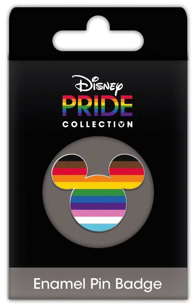 Disney Pride Mickey Intersectional - Enamel Pin Badge Hole in the Wall ...