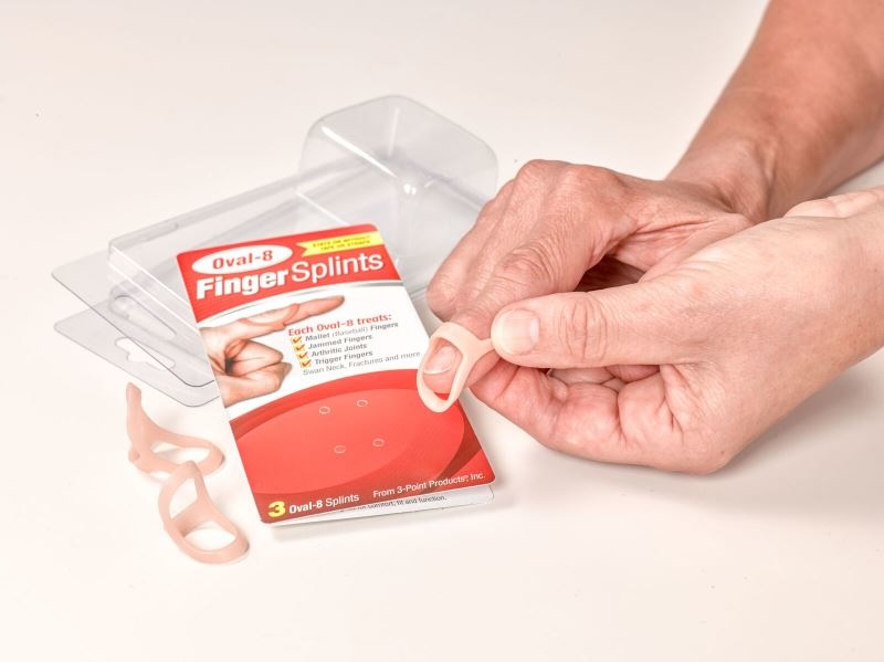 Oval-8 finger splint - 3 sizing set - Stockx Medical