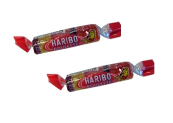 Haribo roulette fruit 25g 400pc - Alaerts Shop