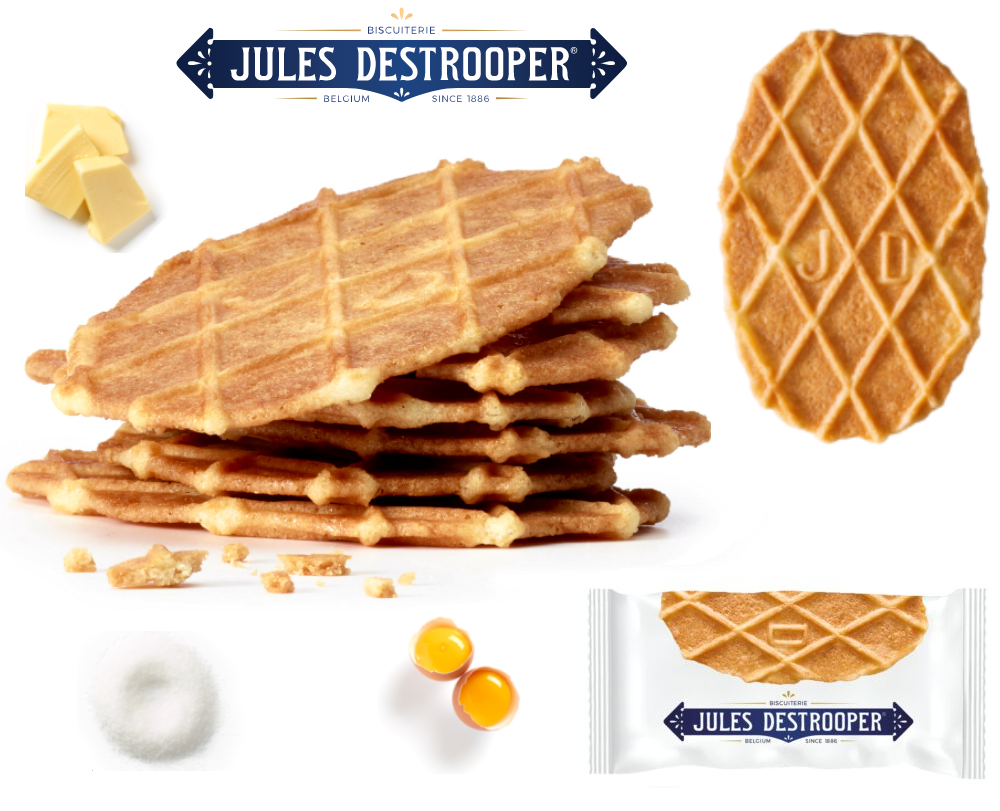 Jules Destrooper Natuurboterwafels 150st. - Alaerts Shop