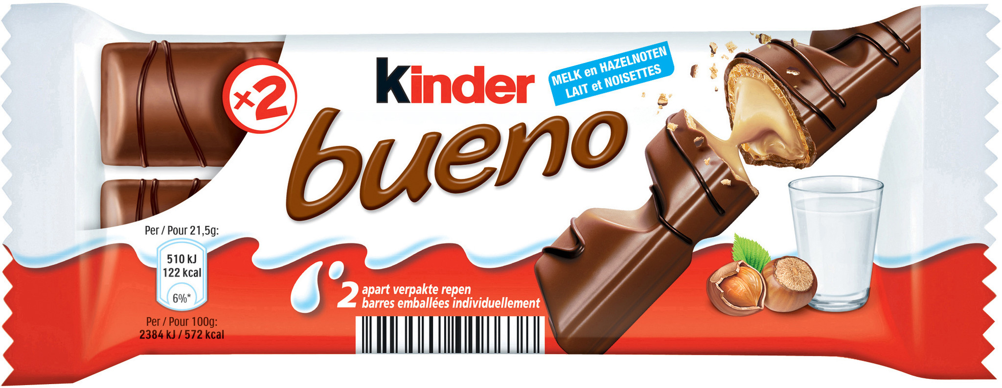 Kinder Bueno T2 30st. - Alaerts Shop
