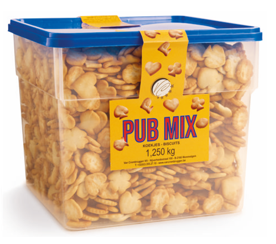 Pub Mix Koekjes 1,250kg - Alaerts Shop
