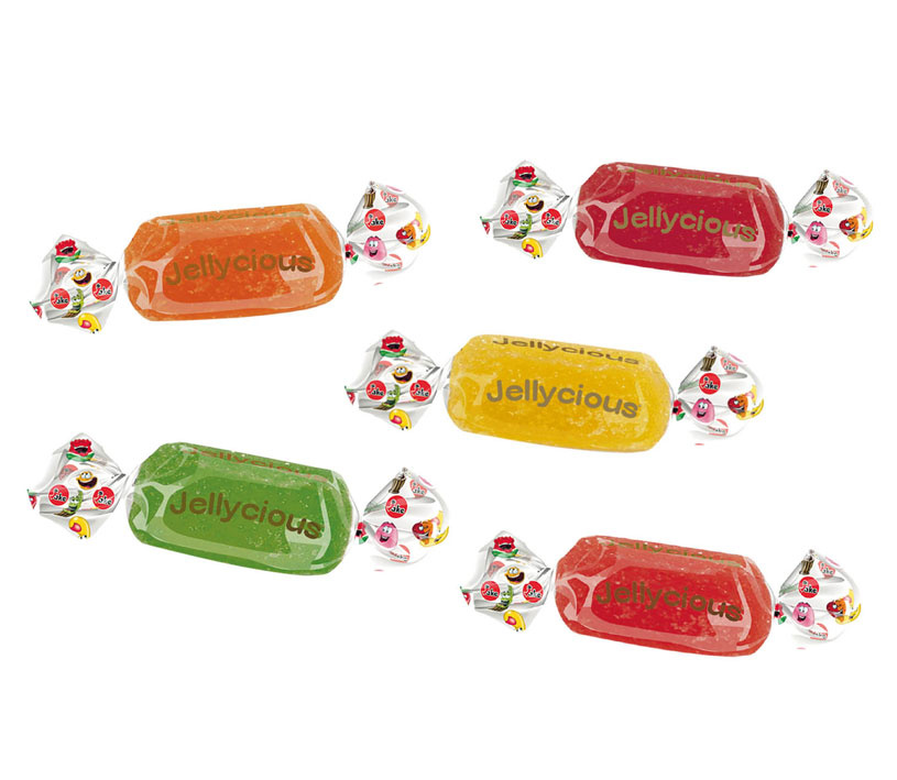 Jellycious Fruit Gellies 1kg - Gelées - Alaerts Shop