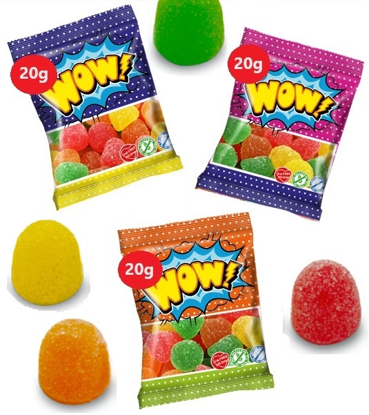 Gommes 400pcs x 20g - Alaerts Shop