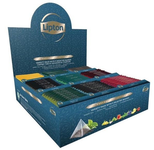 Lipton Exclusive Selection Variety Pack - 9 smaken 108st. - Alaerts Shop