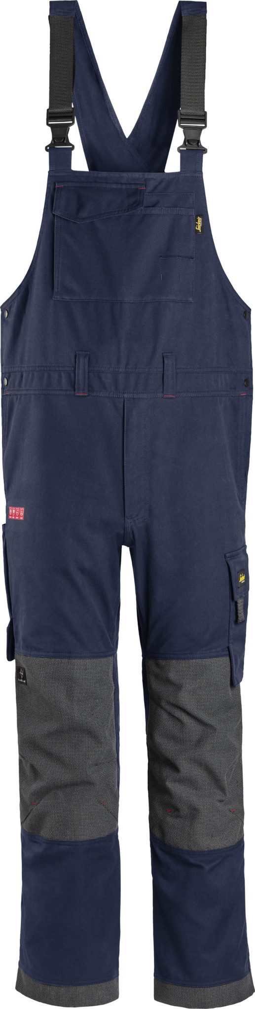 6063 ProtecWork Bib & Brace Trousers - E-Snickers