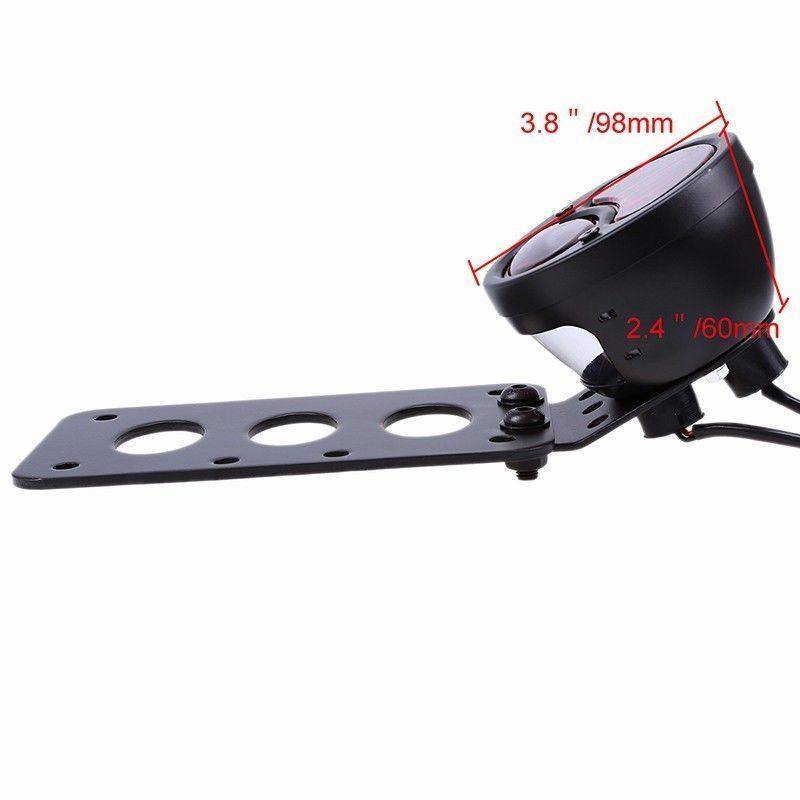 Sidemount + Lighting Type Vintage Stop - ChopperShop.com