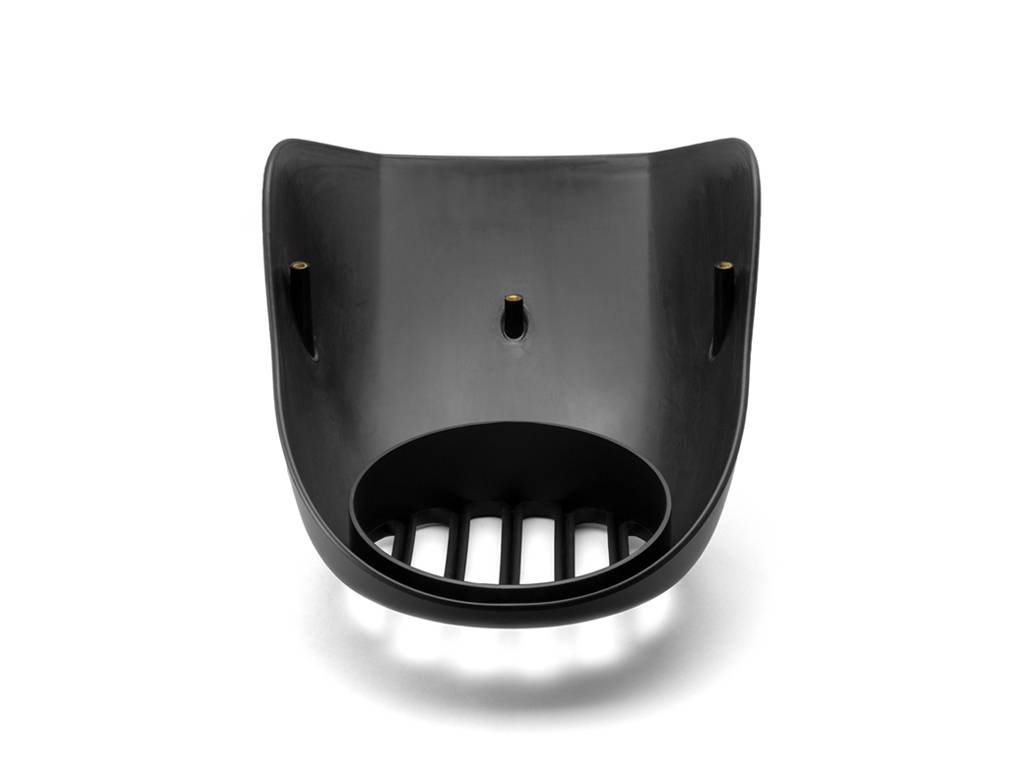 Prison Grid Headlight Cowl for Harley Davidson - Matte Black ...