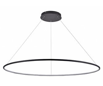 LED ring pendant white or black 64 W LED 120 cm | Myplanetled