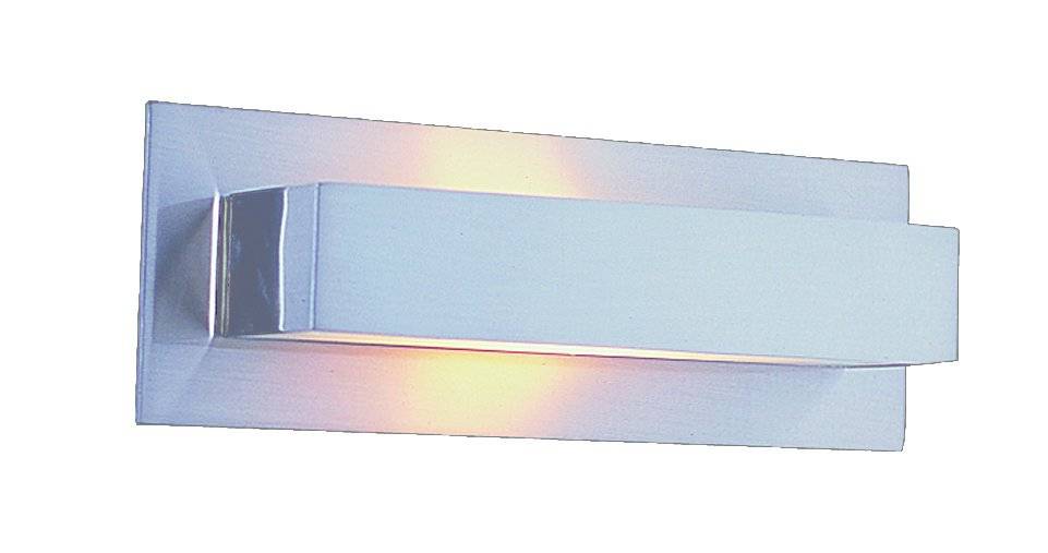 Wall light LED grey up down 210mm wide G9 2x2,6W | Myplanetled