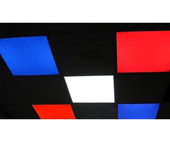 LED panel RGB square lighting colours 30W 600x600mm | Myplanetled