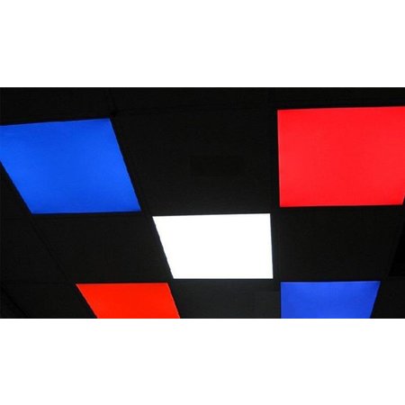 LED panel RGB square lighting colours 30W 600x600mm | Myplanetled