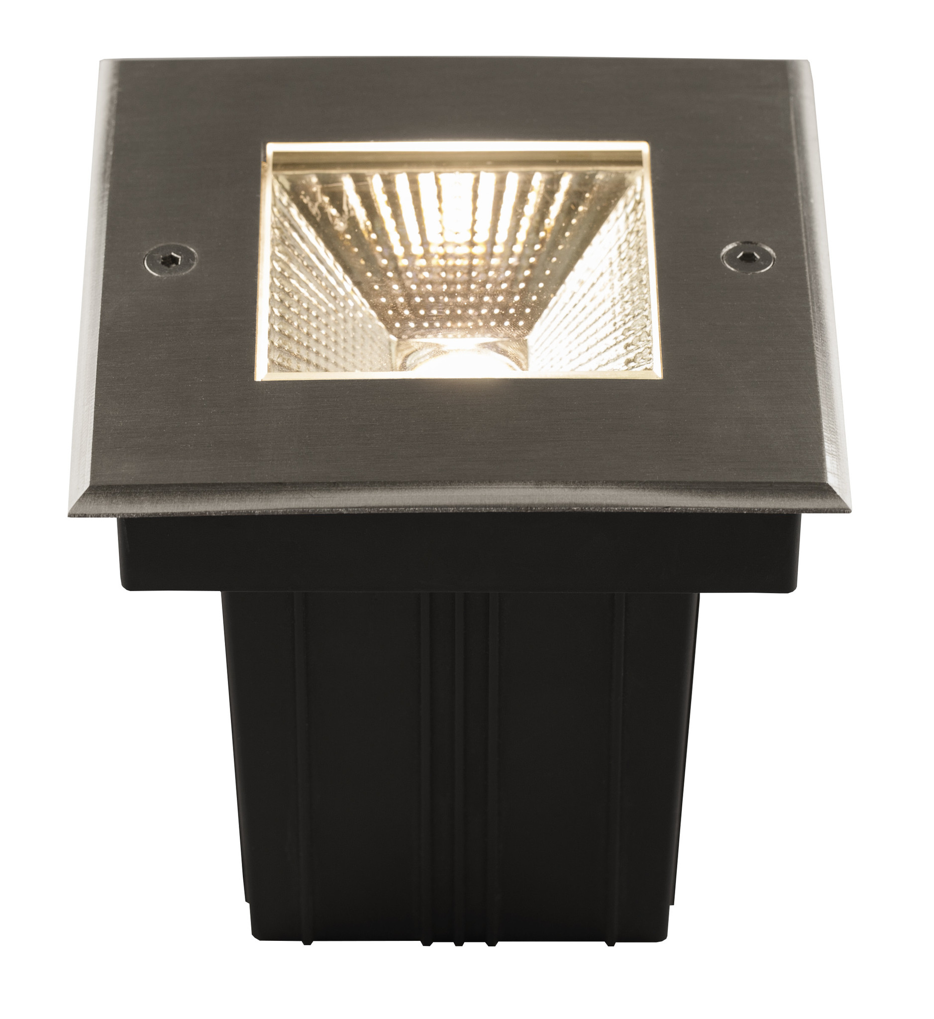 Foco de tierra inox cuadrado 7Watt IP67 para exterior