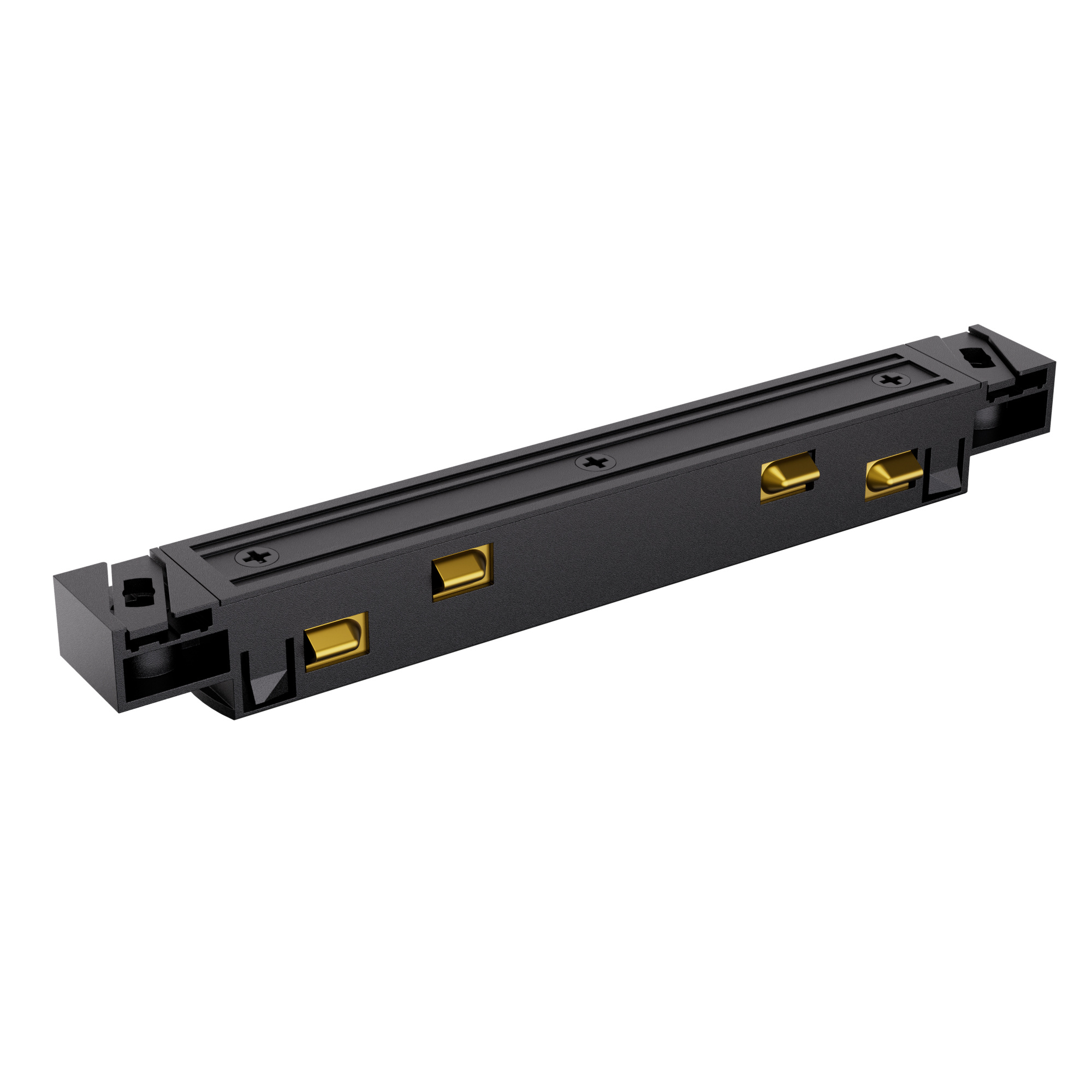 Power connector for 48V high track voltage rail connector straight ...