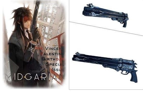 Final Fantasy Vincent Valentine Gun Will Vincent Have Different Weapon
