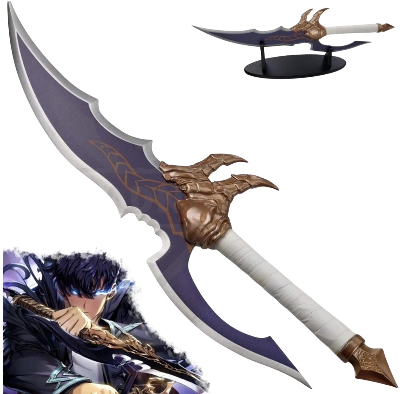 Sung Jin-Woo Kasaka,s Venom Fang- Solo Leveling - Fabionn