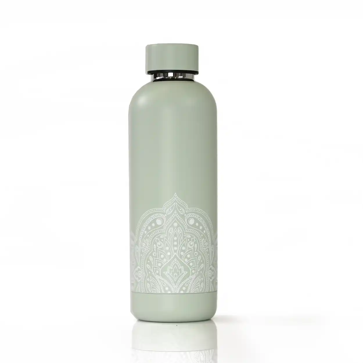 Water bottle - Drinking bottle - insulated - Sage - Yogashop