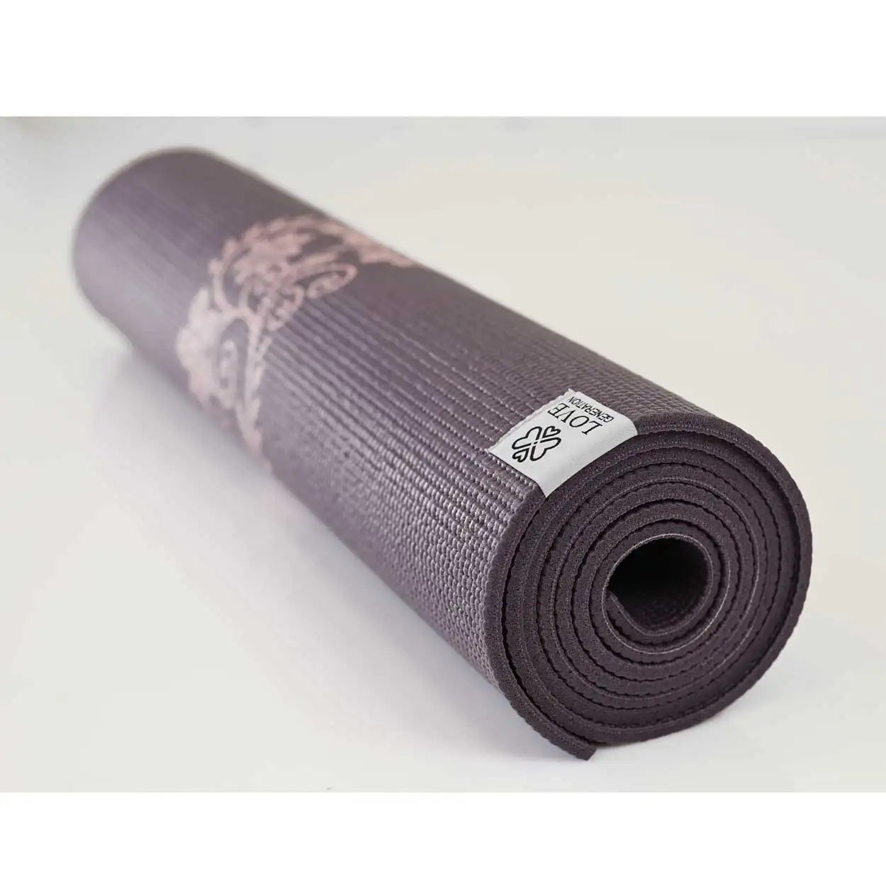 Yoga Mat │ Floral Flow │ Love Generation │ Purple - Yogashop